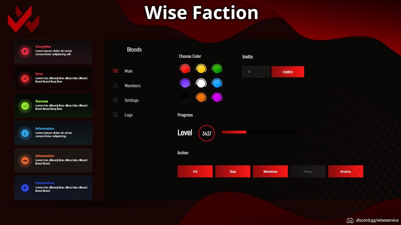 [PAID] [ESX/QB] Advanced Gang System + Ingame Creator - Releases - Cfx.re Community