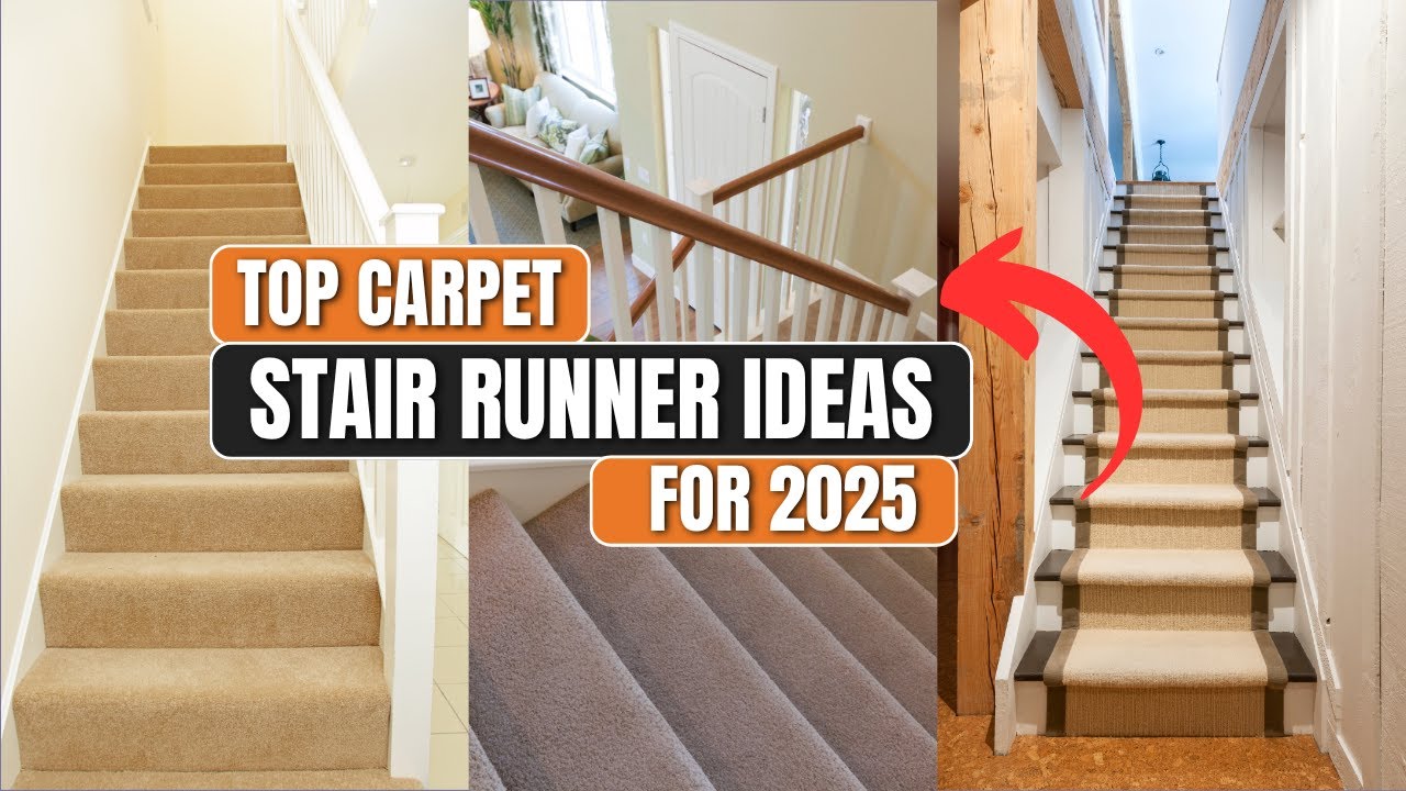 Modern Staircase Makeover with Carpet Runners | Best Ideas for 2025