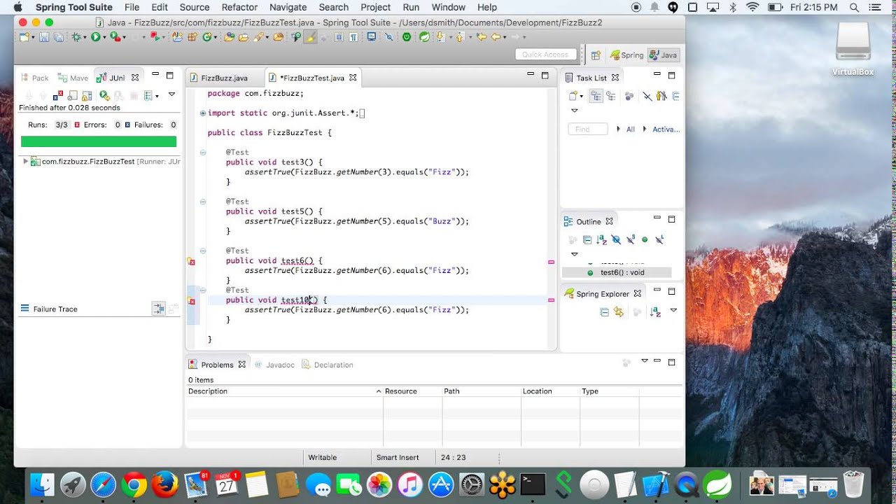 Fizz Buzz Kata TDD Java Eclipse