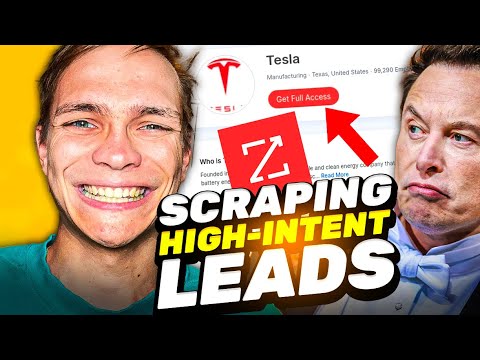 How to Scrape a List of High-Intent Companies Using Zoom-info