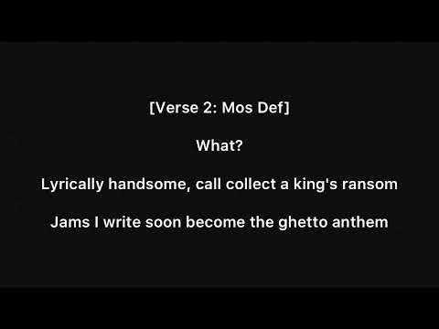 Black Star - RE:Definition (Lyrics)