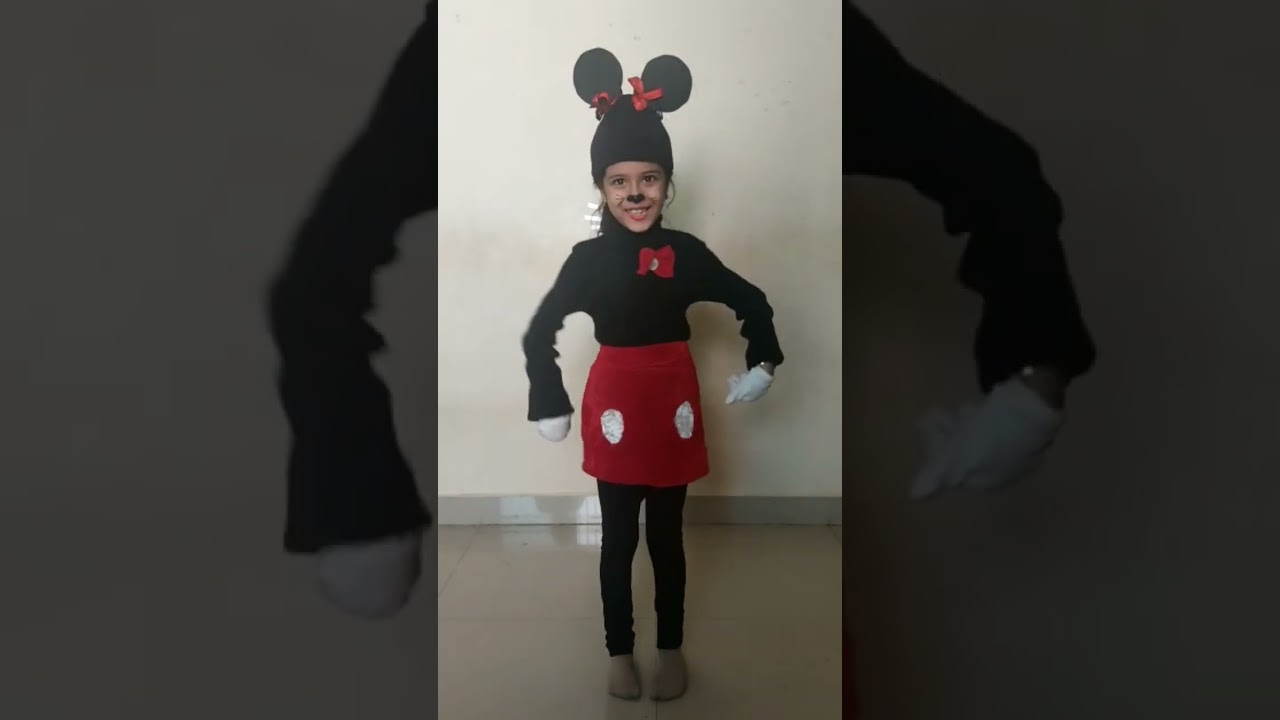 Mickey Mouse - Cartoon Character Monoacting | Fancy Dress competition