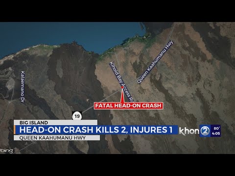Big Island couple killed in Kona traffic crash