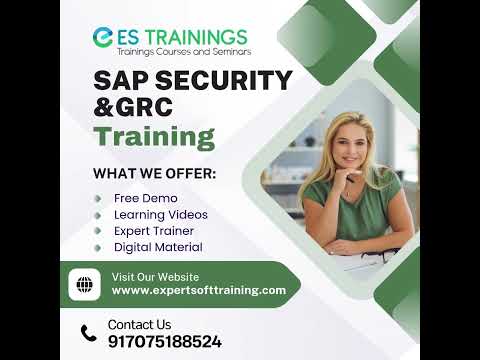 SAP Security & GRC Expert Training! 🔐#expertsofttraining