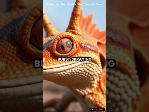 The Lizard That Shoots Blood From Its Eyes.