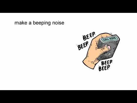 beep meaning | Vocabulary for Kids | Children's Dictionary | Learn English Vocabulary