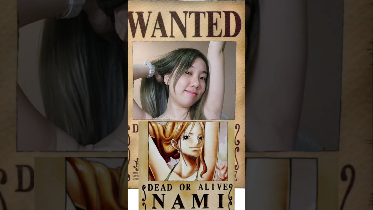 Recreating ONE PIECE wanted poster part 1 #onepiece #recreate