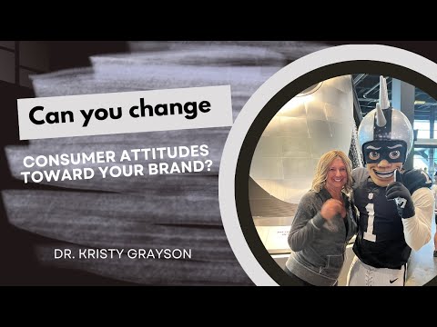 Can you change consumer attitudes?