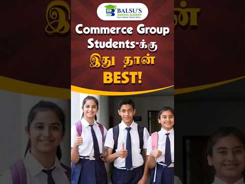 Best MBA Course for Commerce Group Students | 11th & 12th | Tamil | @BalsusSuccessAcademy