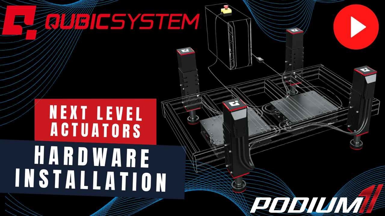 Qubic Actuators Installation Walkthrough | Step-by-Step Hardware Guide