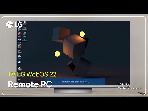 LG TV | Remote PC Smart TV function - WebOS 22
