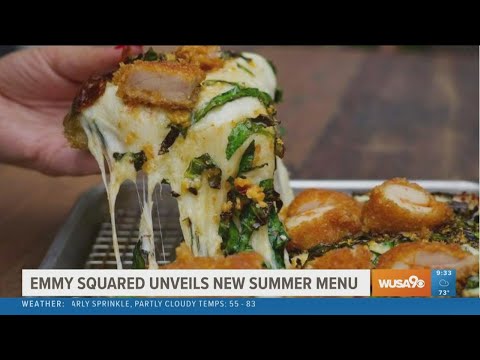 Indulge in Detroit-style Pizza with the new summer menu options at Emmy Squared Pizza