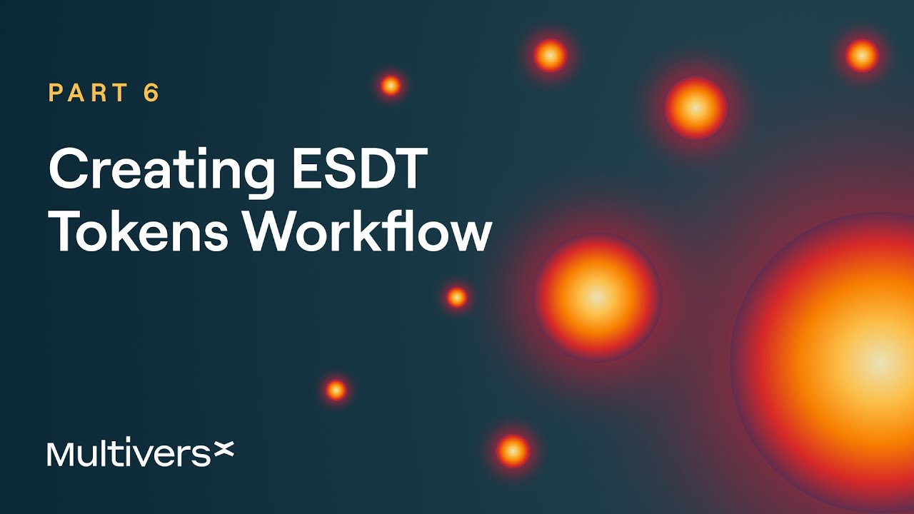 Creating ESDT Tokens Workflow