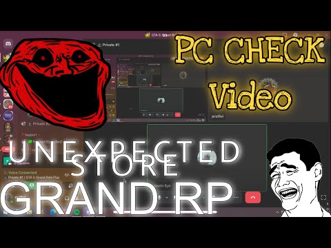 Grand RP Pc Check | Unexpected Store