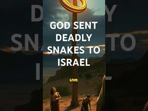 Why Did God Send Snakes To Israel? #god #bibleverse #shorts