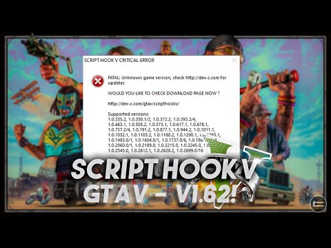 How to Update Script Hook V + Gameconfig for GTA 5 V1.64/1.0.2802.0