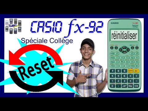 RESET calculator CASIO fx-92 special college✅ RESTART scientific calculator