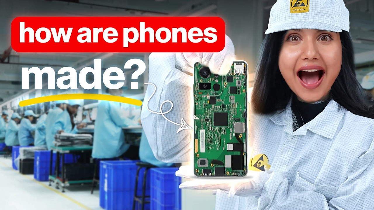 I Built a Smartphone in a Factory!