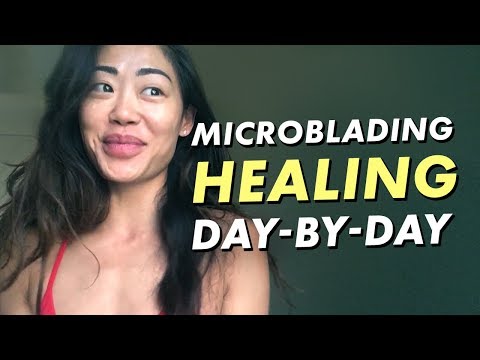 Microblading day-by-day review | Eyebrow healing process experience | 30 days | Eye Design NY