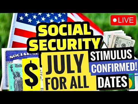 🟢 SSA Confirms ✅ New July Direct Deposit!💰Social Security,SSI,VA, SSDI Payment Schedule!✅Extra Pay?