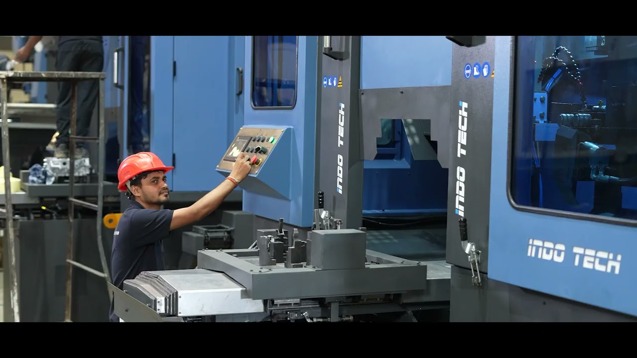 Indotech AL HP V04 FD Aluminum engine head Runner riser cutting