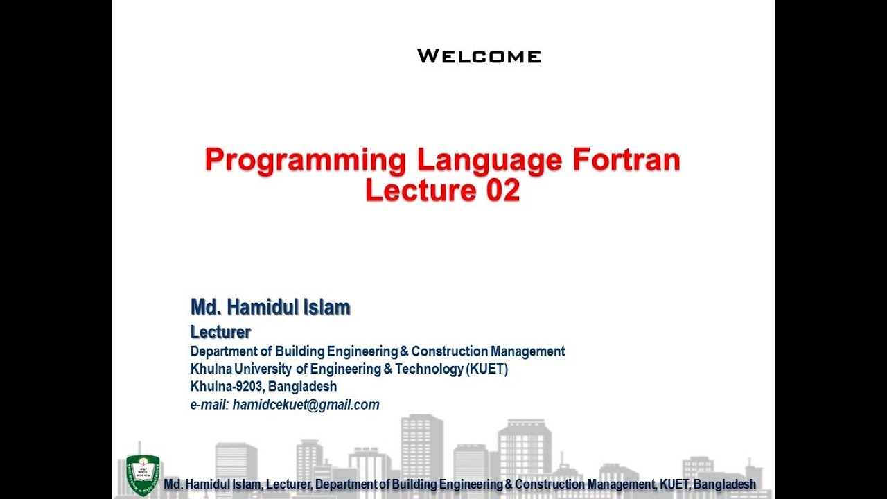 Programming Language Fortran by Life Coach | Programming Tutorial