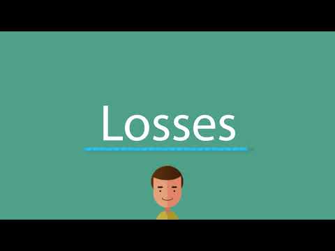 Losses pronunciation