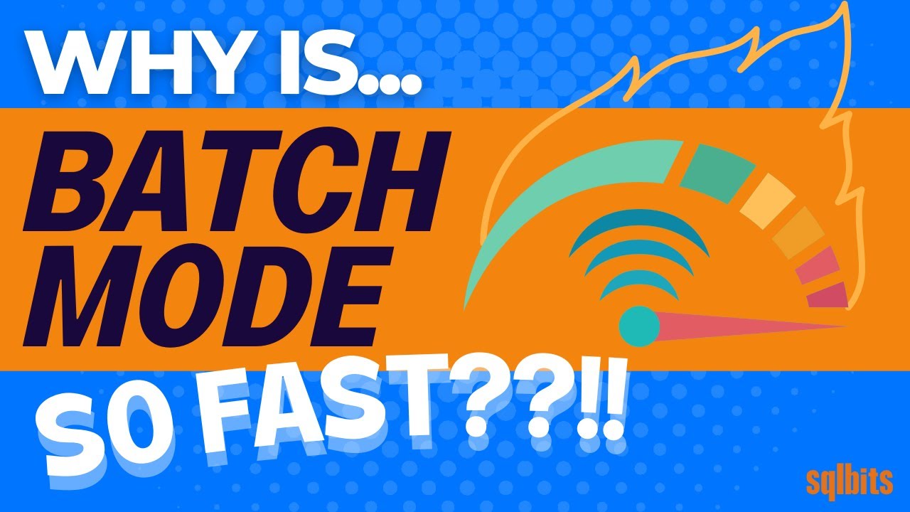 Why is Batch Mode Fast?