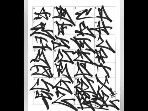Best graffiti Tag letters that will help you in your tag