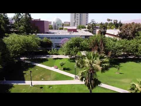 DJI Mavic Air Drone Footage of San Jose State University Campus