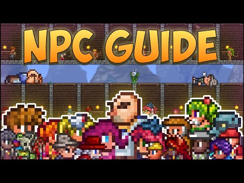 All NPC Guide In Terraria | Pre Hardmode (MOBILE / PC / CONSOLE)
