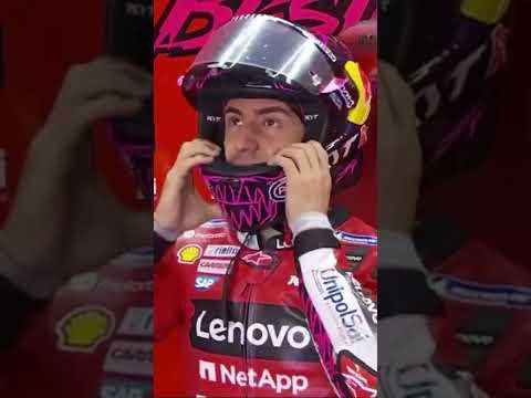 MotoGP Enea Bastianini on Factory Red Leathers [Ducati Lenovo Team] Valencia Test