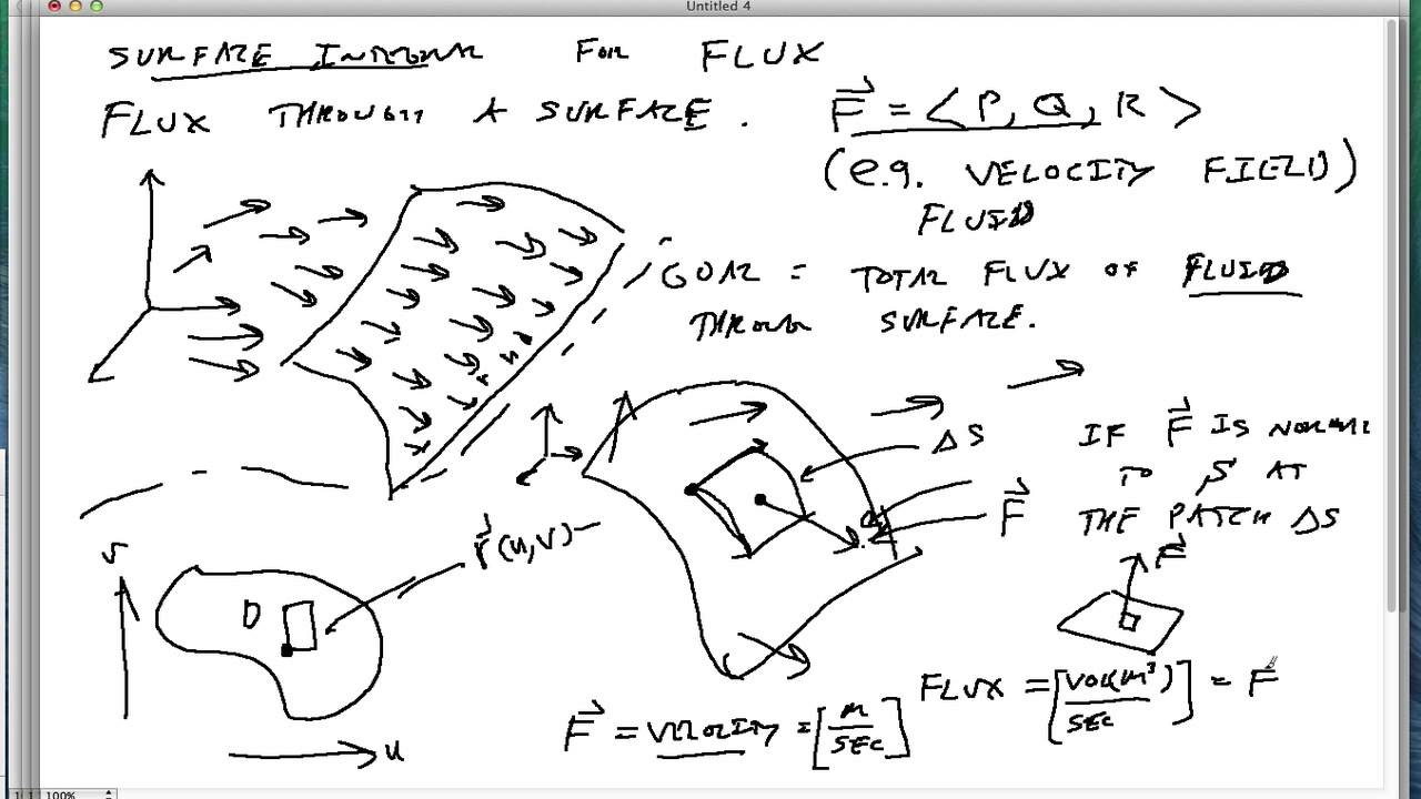 18-Surface Integrals and Flux