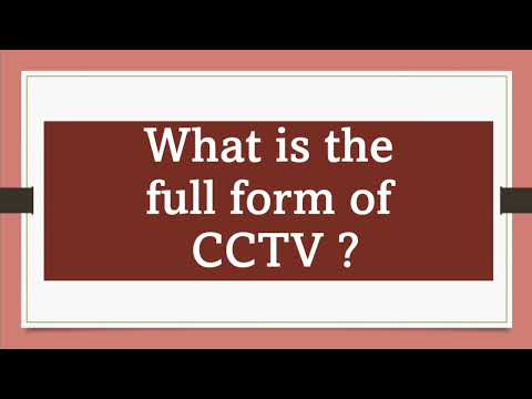 What is the full form of CCTV?/ general knowledge/gk@littlestar1992