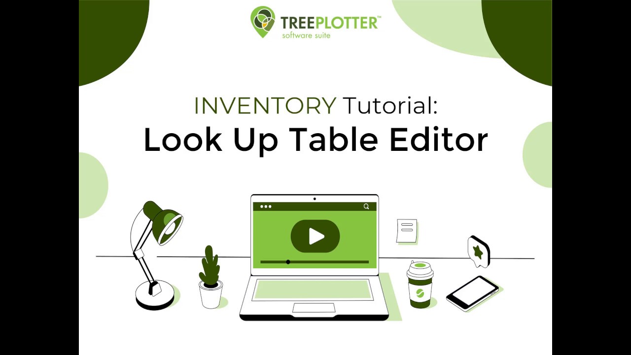 TreePlotter Tutorial: Look Up Table Editor