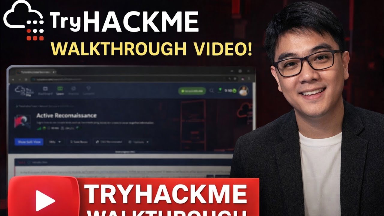 TryHackMe Active Reconnaissance Walkthrough | Network Security Module | Beginner Guide