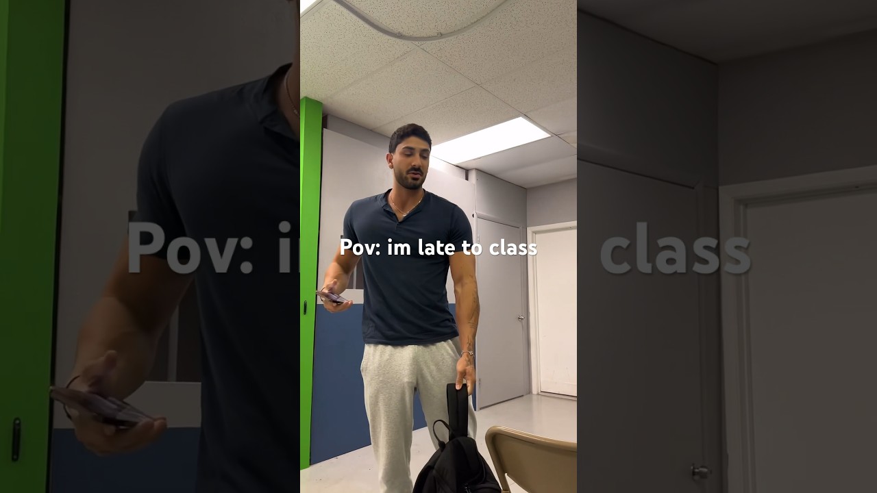 Pov im late to your class