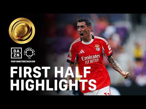 Late PK Lifts Benfica Into Halftime Lead vs. Auckland City | FIFA Club World Cup Highlights