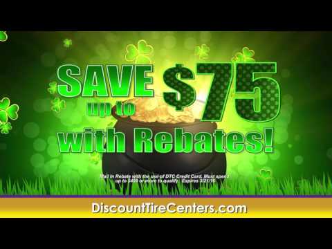 Discount Tire Centers - Buy 2 Tires Get 2 Free on Select Tires thru 3-21-16