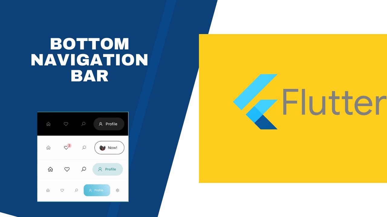 Flutter Tutorial - Bottom Navigation Bar
