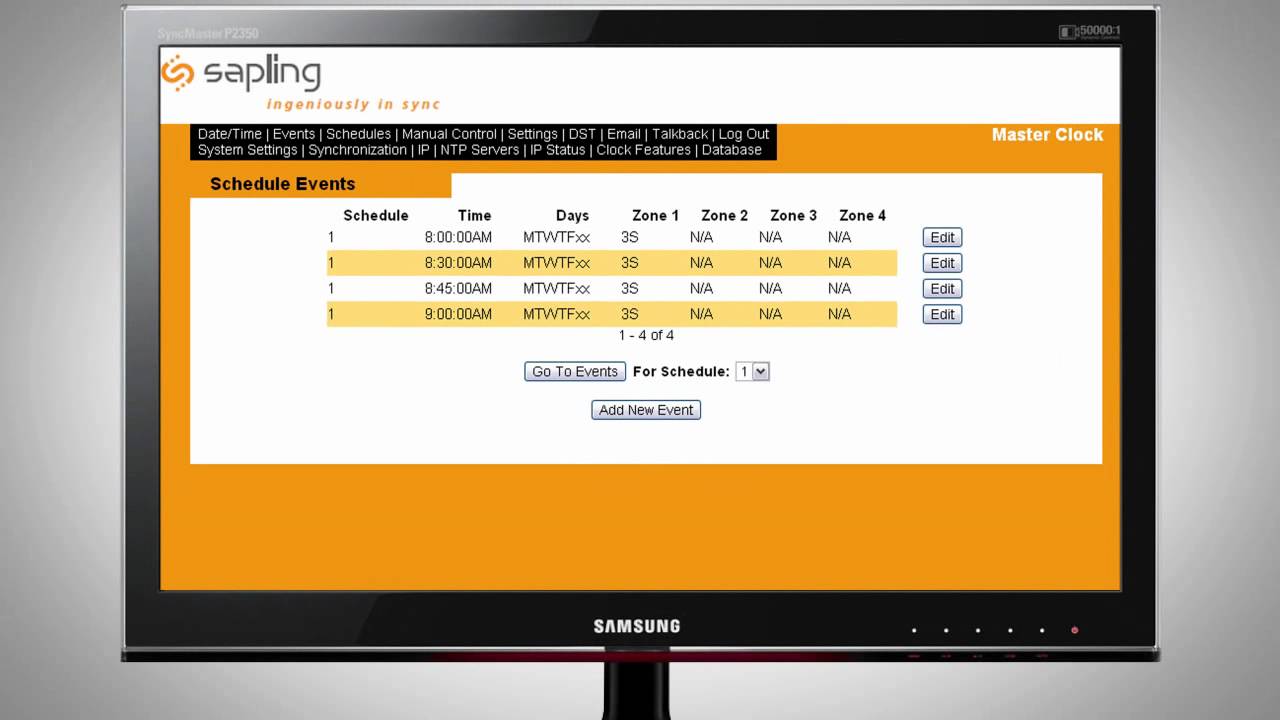 Sapling's Master Clocks