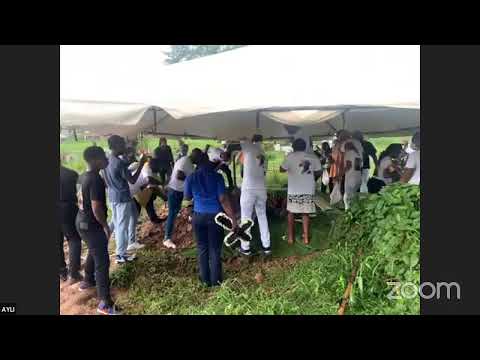 Funeral of Sheila Oliviel