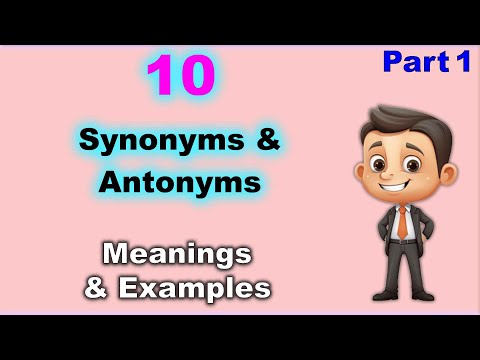 ✨ Expand Your Vocabulary with Synonyms & Antonyms! 📚 | IELTS Prep Made Easy 🎓