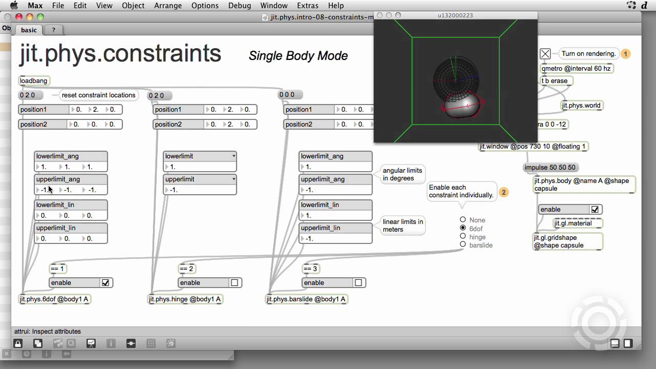 Introduction to jit.phys, Part 2