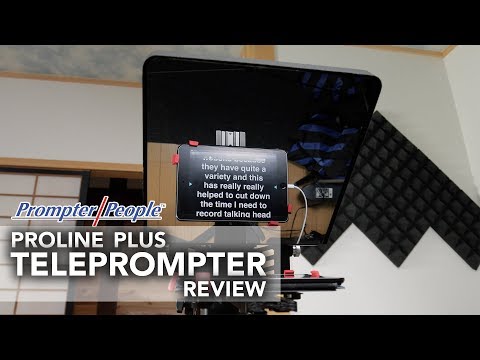 Prompter People Teleprompter Review (ProLine Plus)