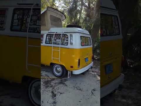 camping on my 1973 Volkswagen Westfalia #camping #vw #vwbus #volkswagen #westfalia #camper #bus