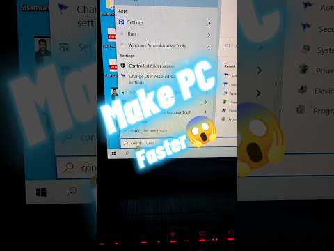 Make your PC faster???????? #shorts #windows10