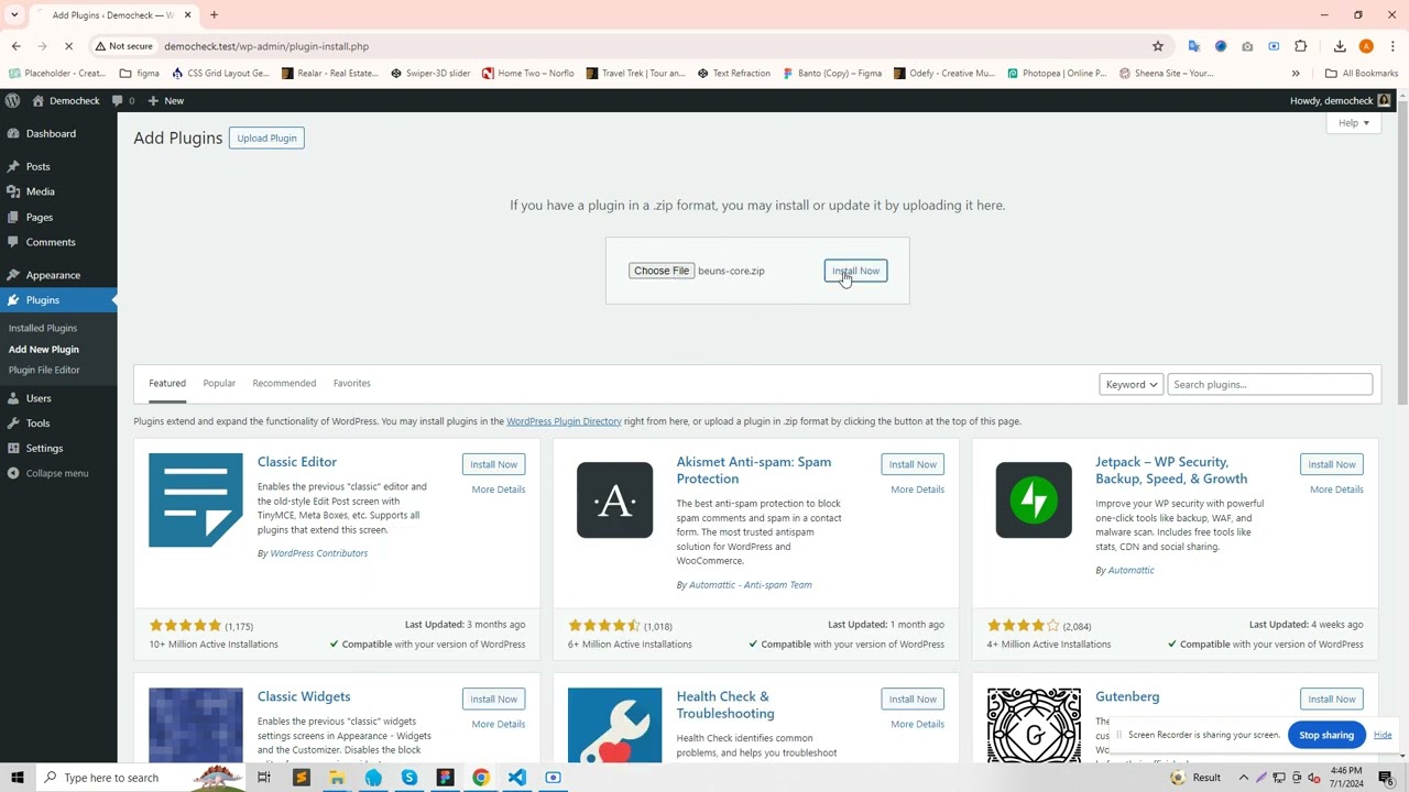 CodexShaper WordPress Theme & Plugin Setup