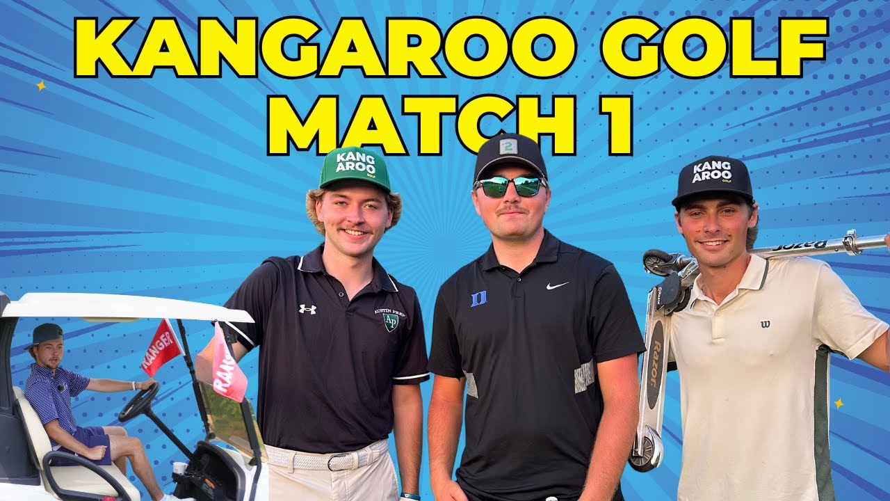Kangaroo Golf First Ever Match