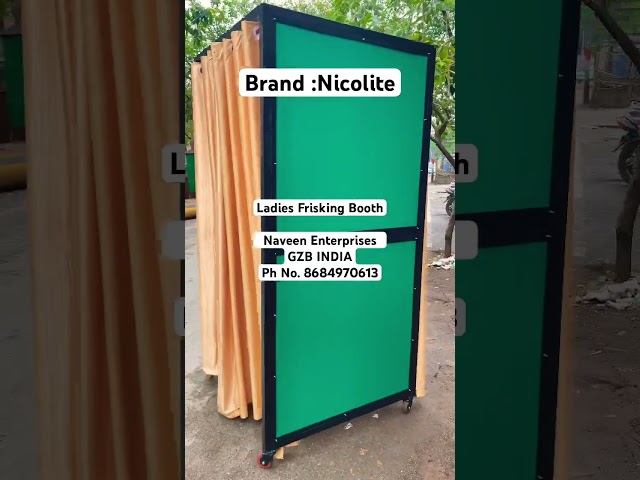Ladies Frisking Booth - Modular Ladies Frisking Booth Manufacturer from ...